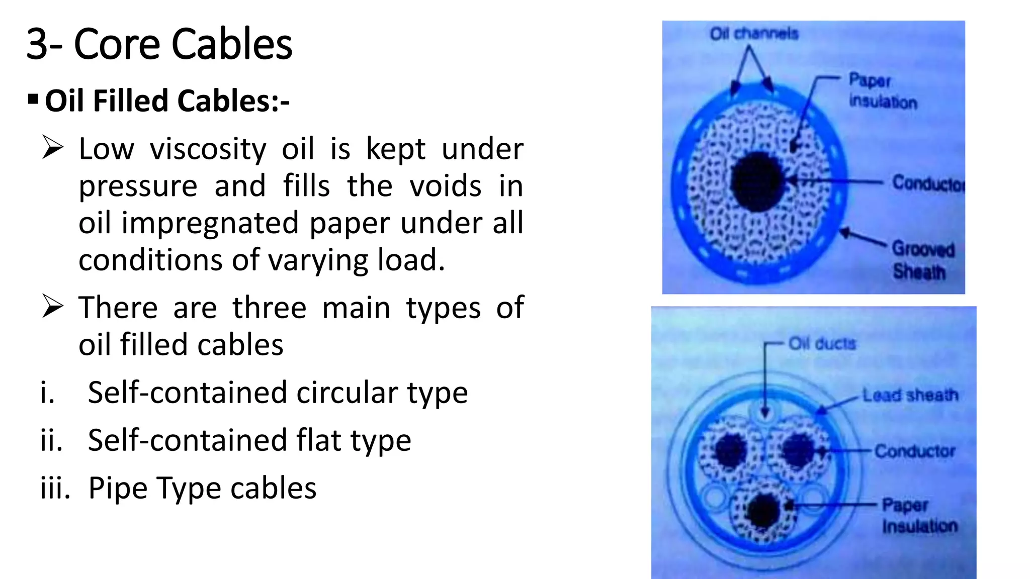 Underground Cables | PPTX