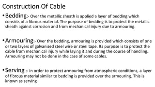 Underground Cables | PPTX