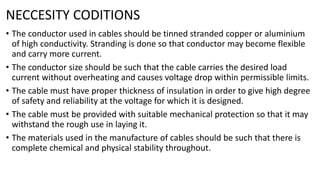 Underground Cables | PPT