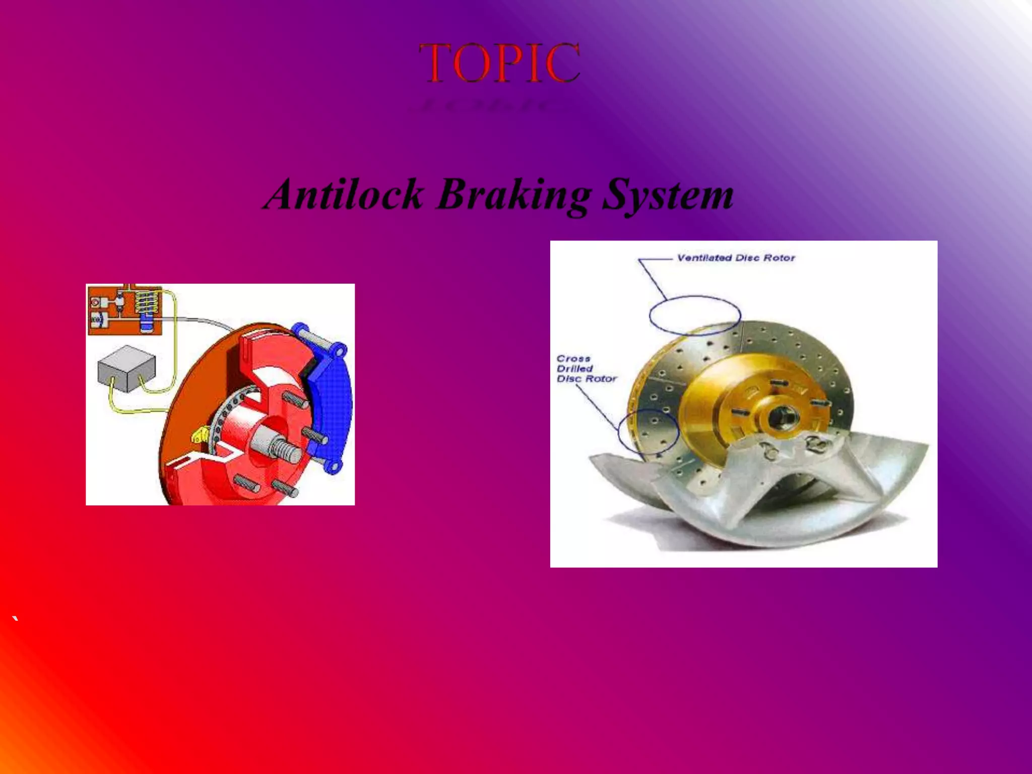 ANTI LOCK BRAKING SYSTEM | PPT