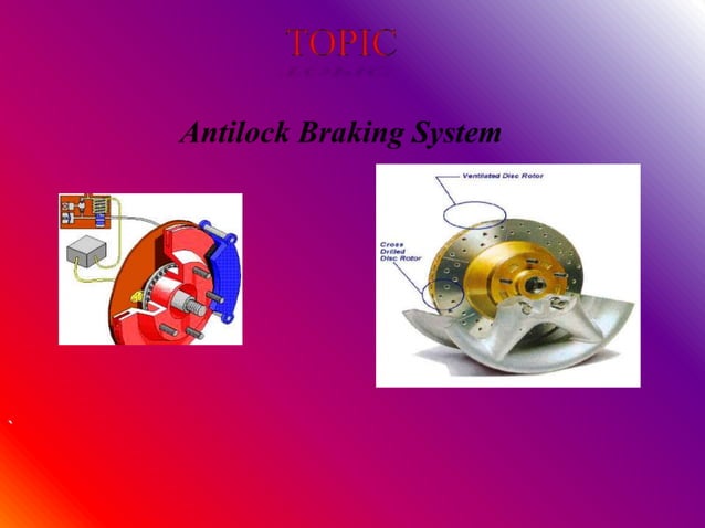 ANTI LOCK BRAKING SYSTEM | PPT