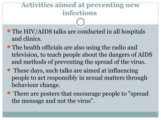 Strategies Used to Control HIV/AIDS in Botswana | PPT