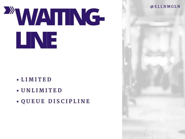 Queueing Theory- Waiting Line Model, Heizer and Render | PPTX