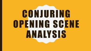 conjuring | PPT