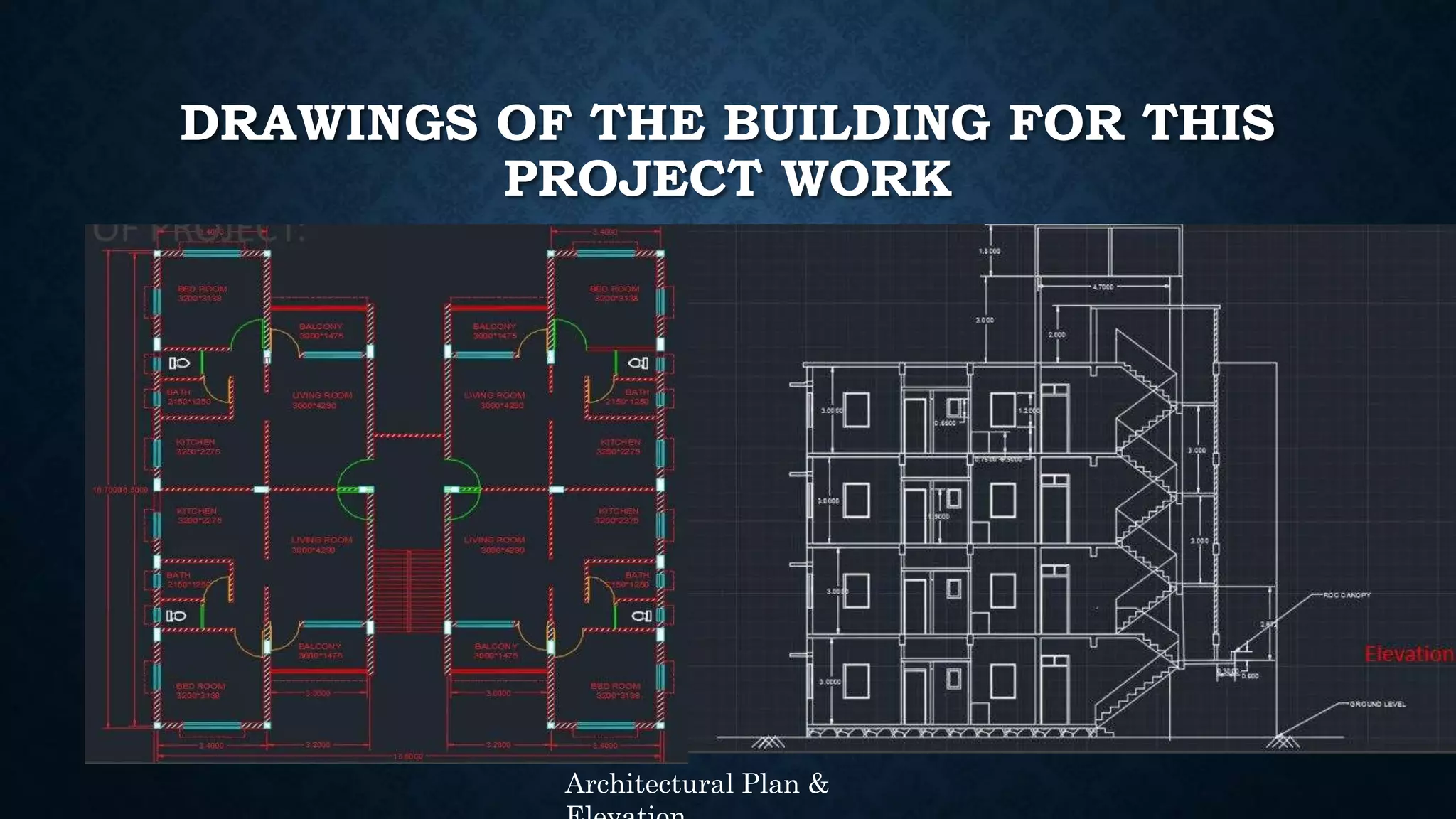 ANALYSIS & DESIGN OF G+3 STORIED REINFORCED CONCRETE BUILDING | PPTX