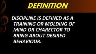 PREVENTIVE DISCIPLINE | PPTX