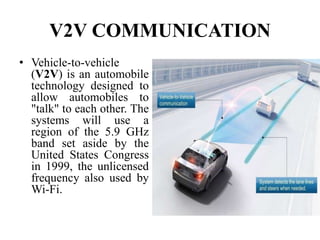 COMMUNICABLE AUTONOMOUS SECURED VEHICLE | PPT