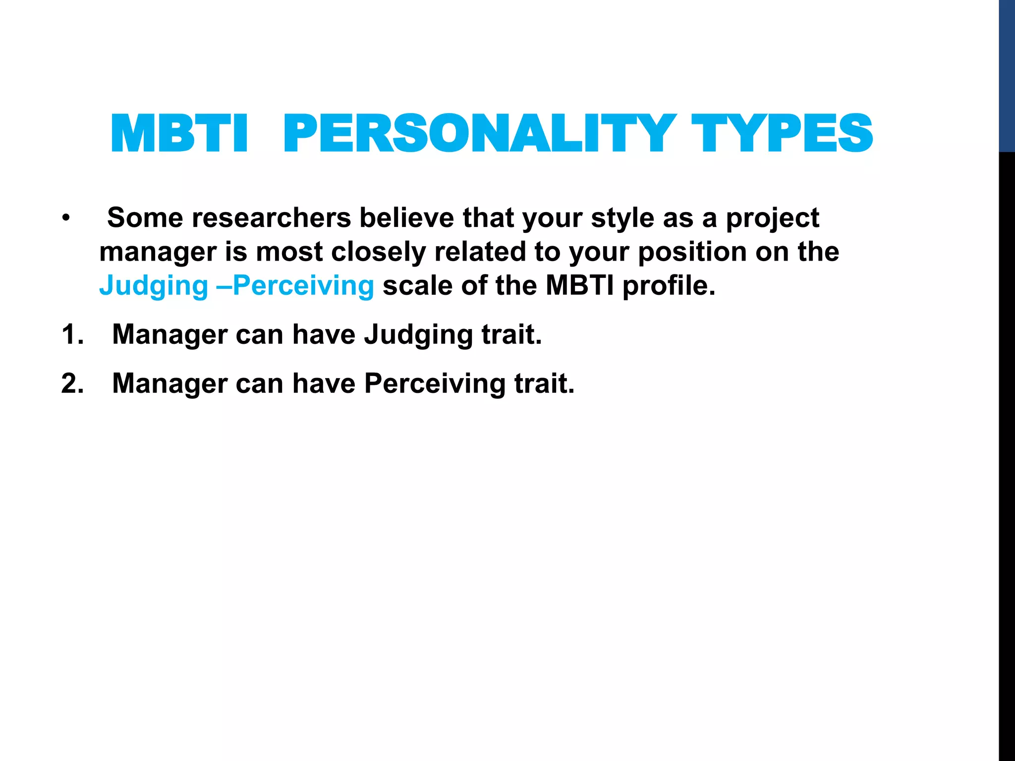 MBTI PERSONALITY TYPES | PPTX