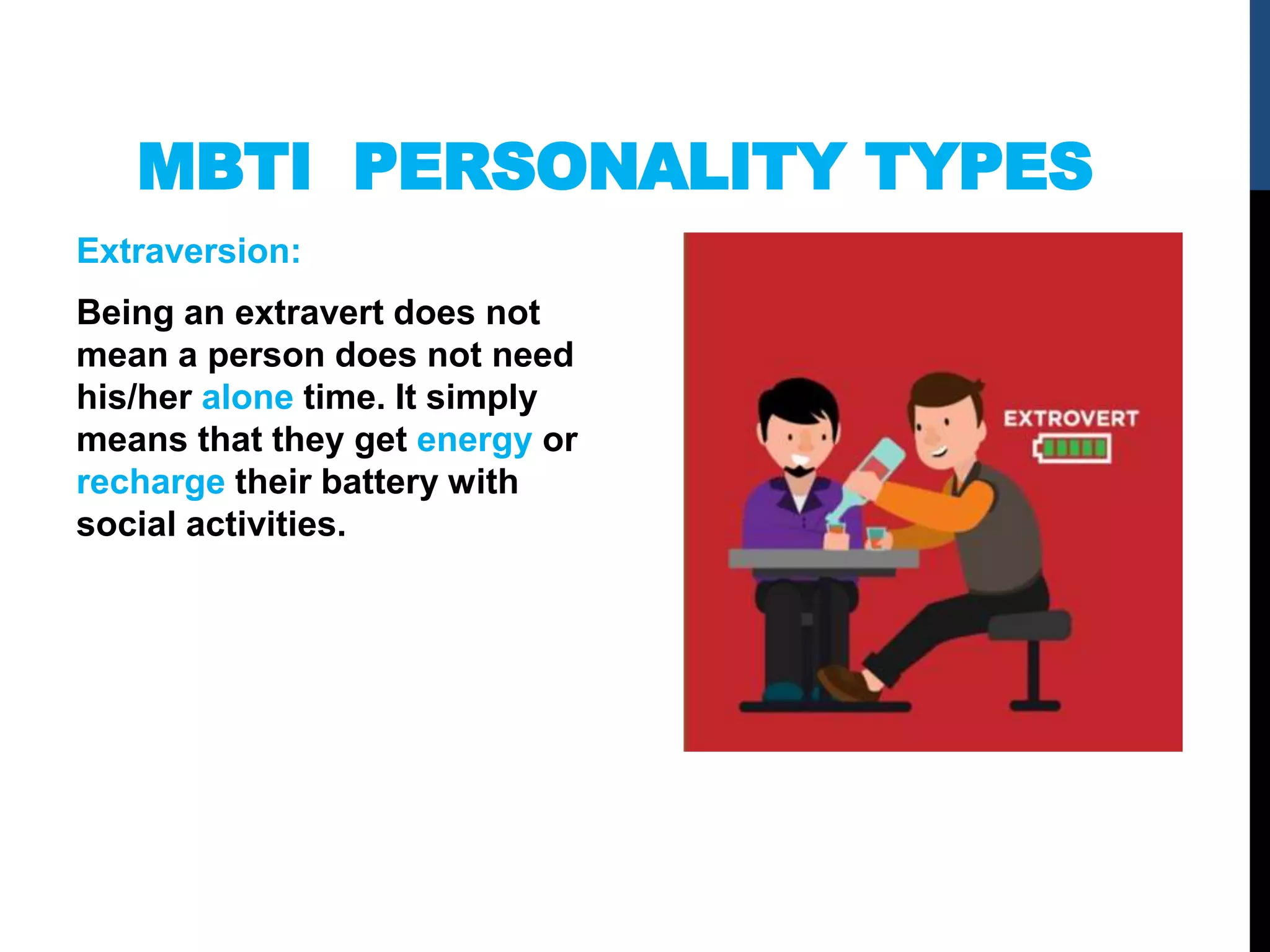 MBTI PERSONALITY TYPES | PPTX