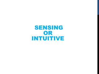 MBTI PERSONALITY TYPES | PPT