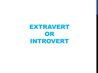 MBTI PERSONALITY TYPES | PPT