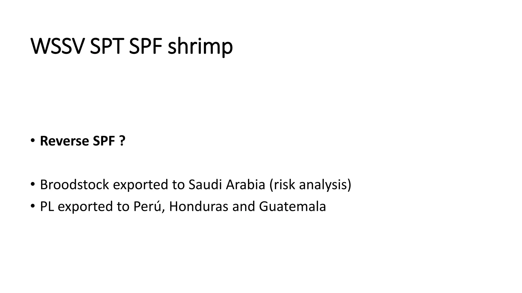 Presentation 2.11 Specific pathogen-free (SPF), specific pathogen ...