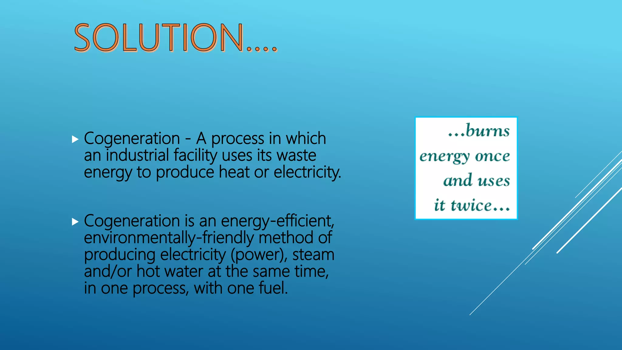 Presentation on boiler and cogeneration | PPTX