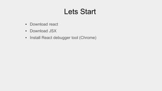 reactJS | PPTX