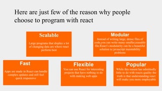 reactJS | PPTX