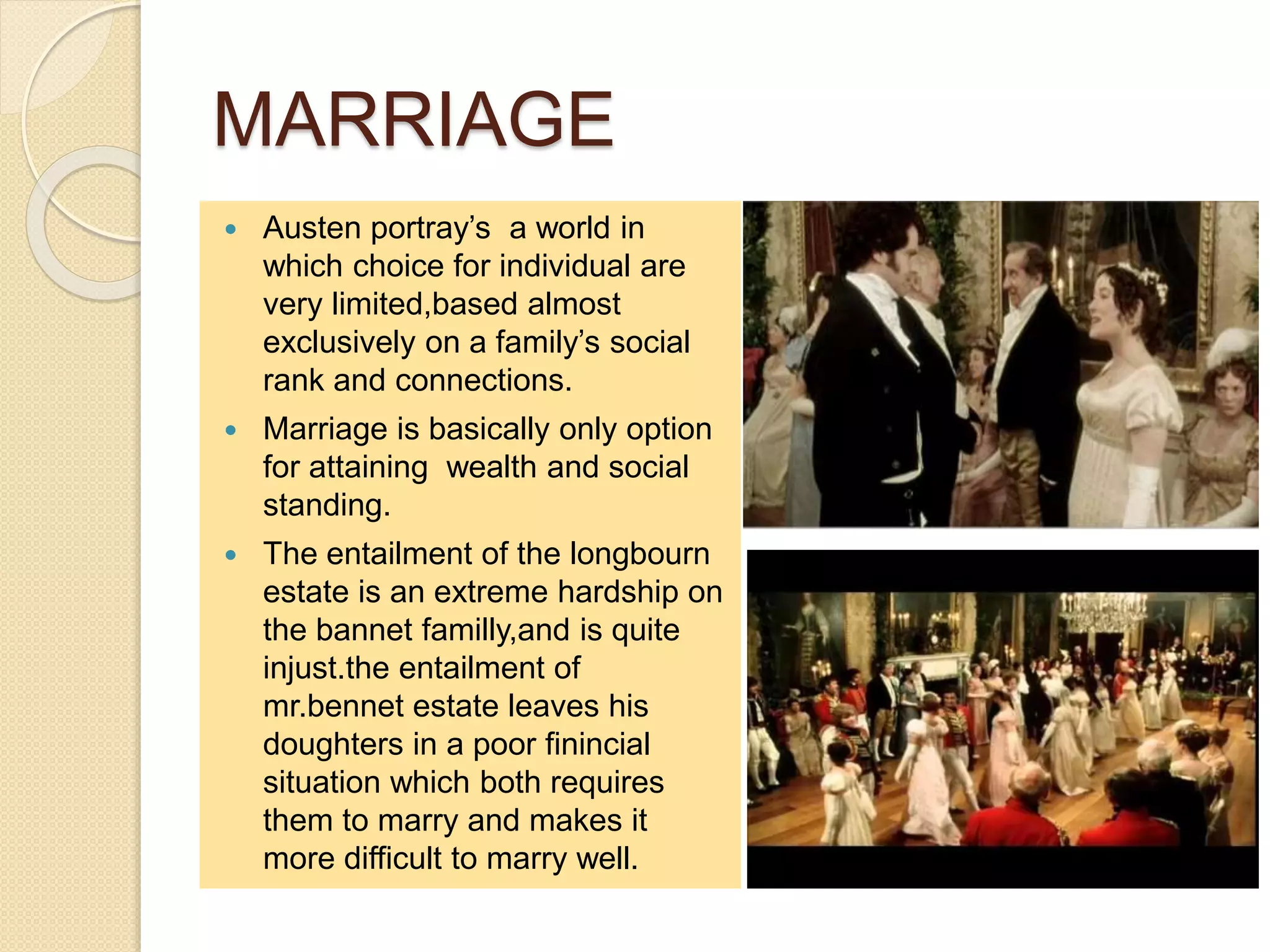 Presentation on pride and predujice | PPTX