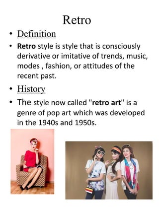 fashion | PPTX | Fashion Trends | Style & Fashion