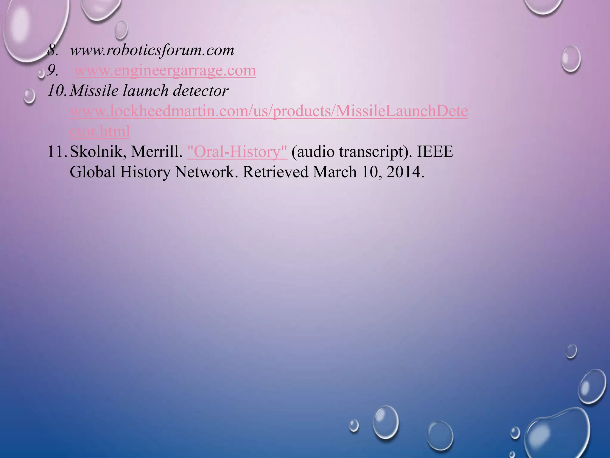 A Modified Radar With Missile Tracking and Automatic Destruction | PPTX