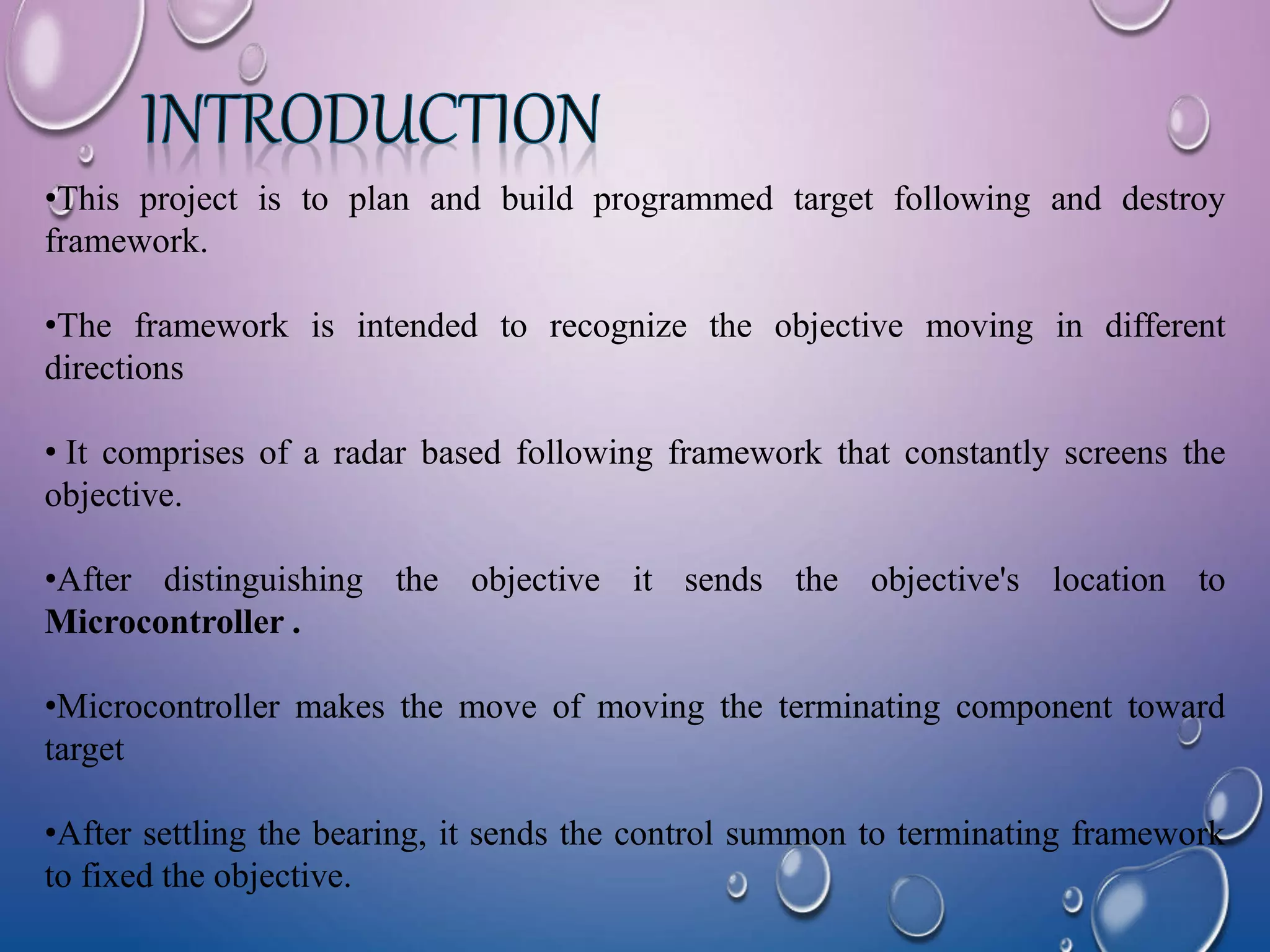 A Modified Radar With Missile Tracking and Automatic Destruction | PPTX