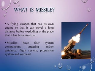 A Modified Radar With Missile Tracking and Automatic Destruction | PPTX