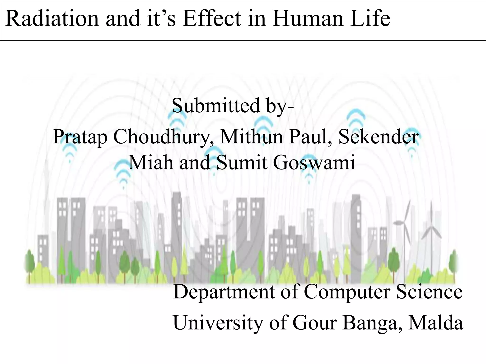 Radiation Effect | PPTX