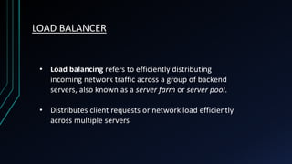 Load Balancing Container with Nginx | PPTX