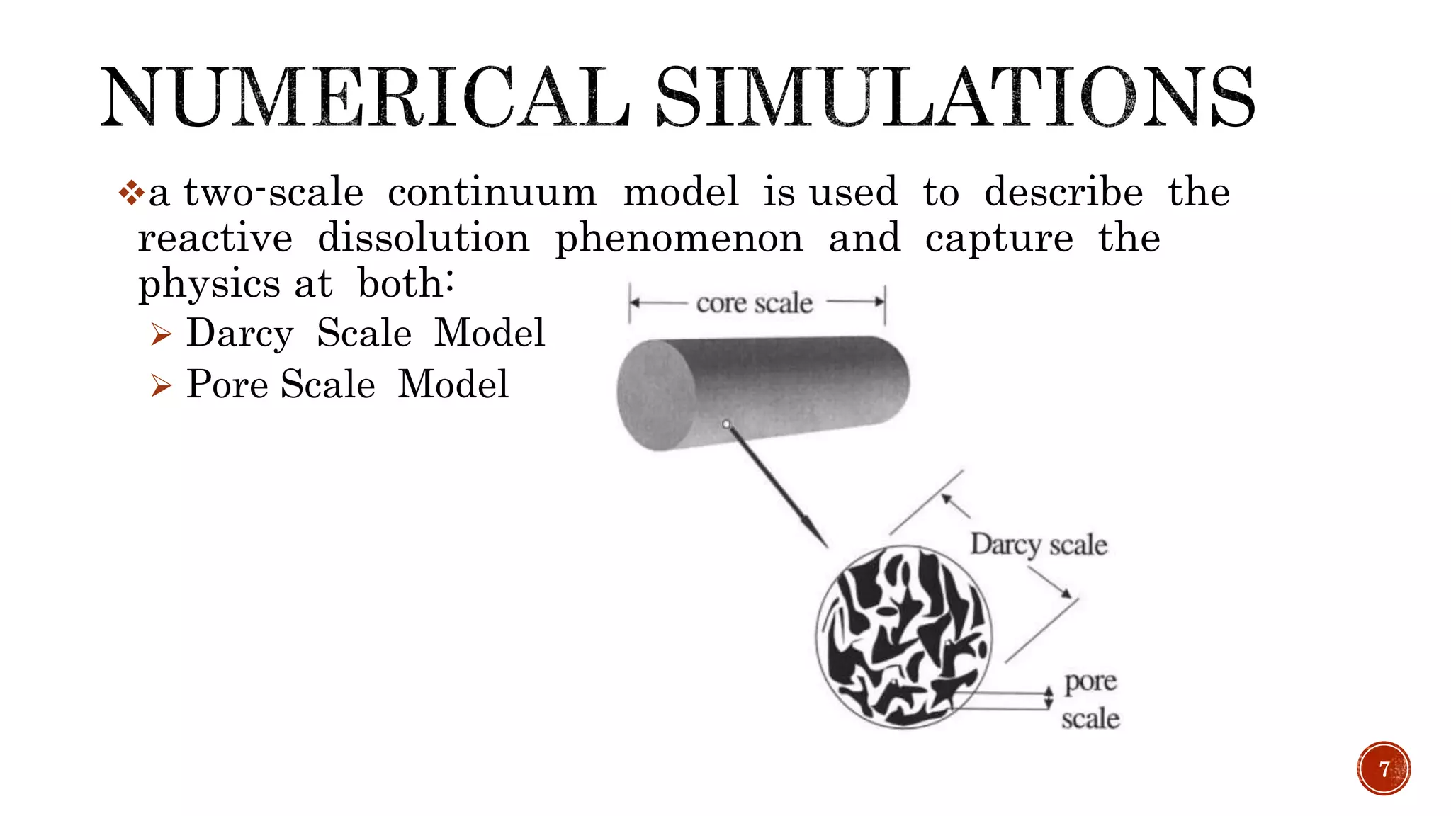 Carbonate matrix acidizing simulation | PPTX