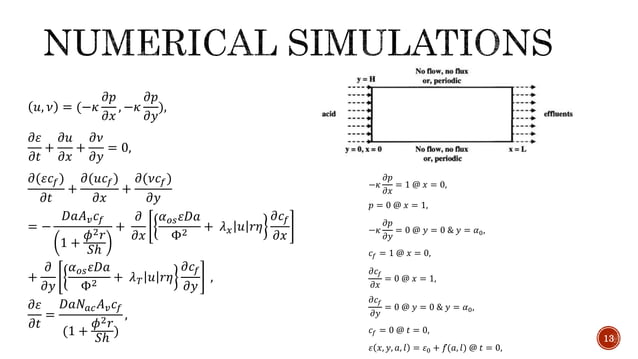 Carbonate matrix acidizing simulation | PPTX