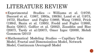 Carbonate matrix acidizing simulation | PPTX