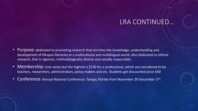 Comparison of Professional organizations | PPT