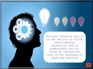 RELATIONSHIP BETWEEN CRITICAL THINKING AND WRITING ESSAY | PPTX
