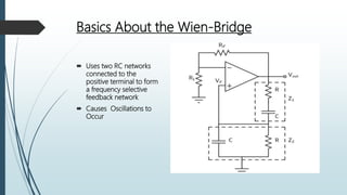 FREQUENCY ENTRAINMENT IN A WIEN BRIDGE OSCILLATOR | PPTX