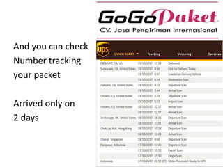 Gogo Paket | PPTX | Logistics | Business