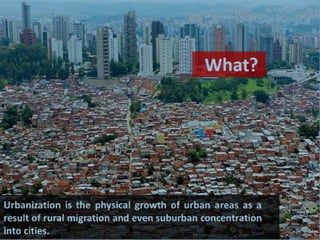 Rapid urbanization is a threat to bio-diversity | PPTX