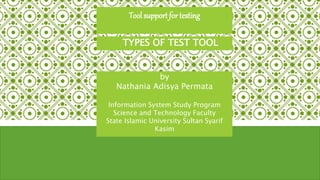 Tools support for testing | PPT