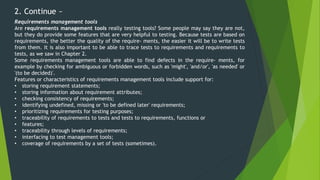 Tools support for testing | PPT