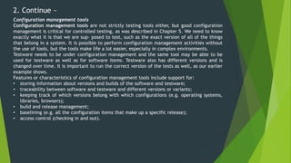 Tools support for testing | PPT