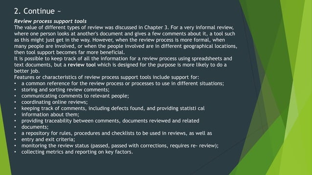 Tools support for testing | PPT