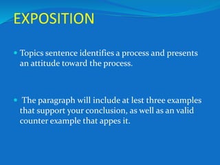narration and paragraph development | PPTX