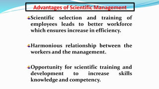 Implementation Of Scientific Management Theories. | PPTX