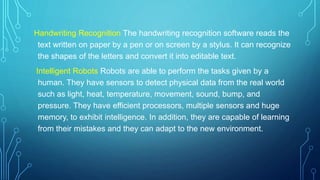 Artificial Intelligence power point presentation | PPTX | Artificial ...