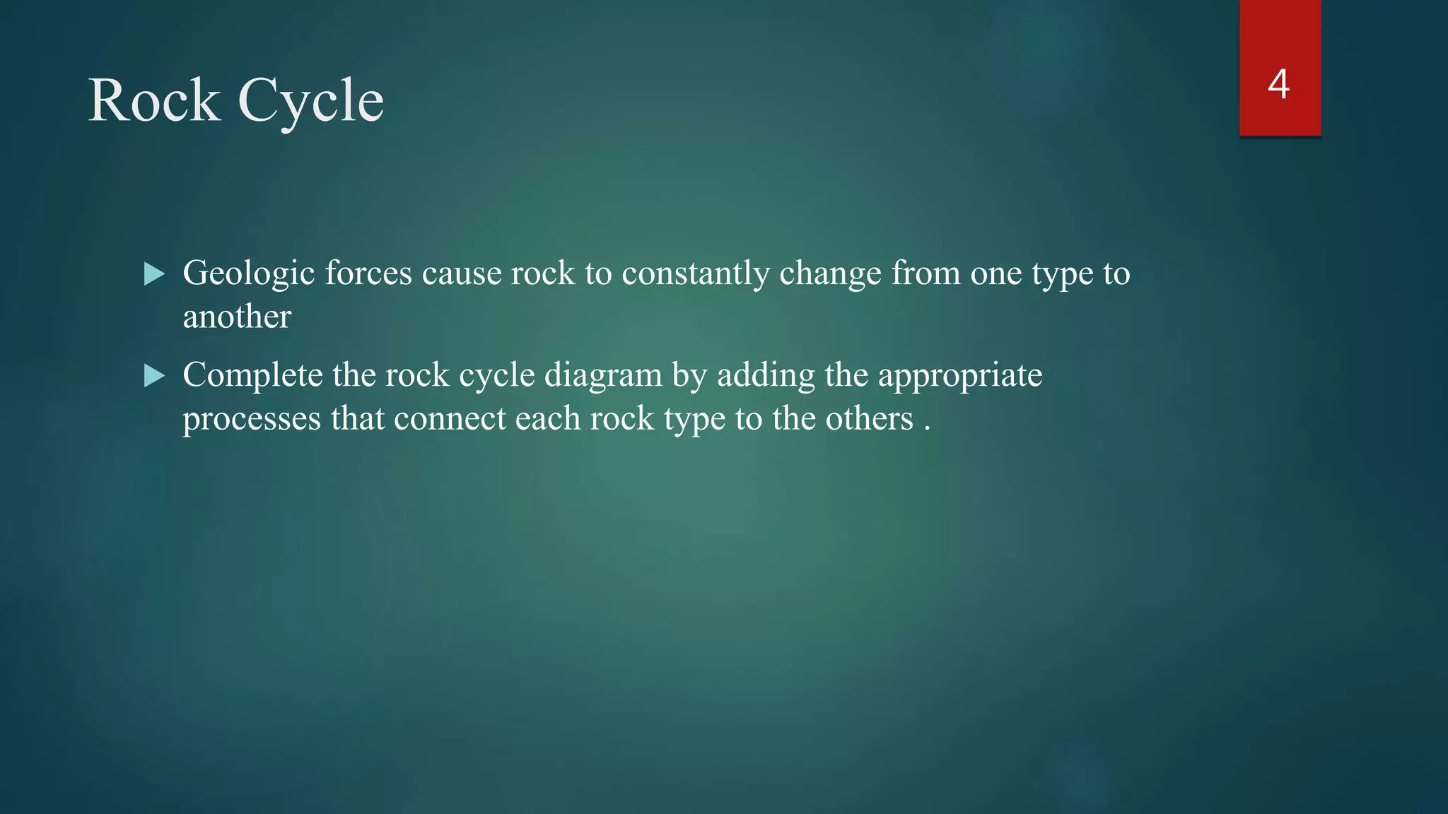 Rock and the Rock Cycle | PPTX