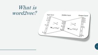 Word2Vec | PPTX | Computing | Technology & Computing