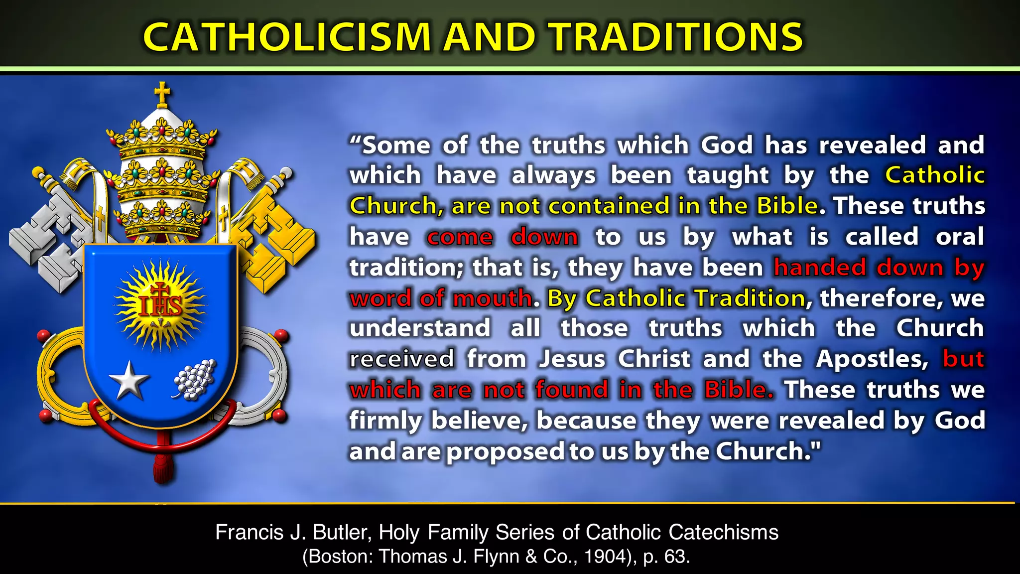 THE TRINITY - Catholic Trinity, Anti-Trinitarians, Adventism, Islam ...