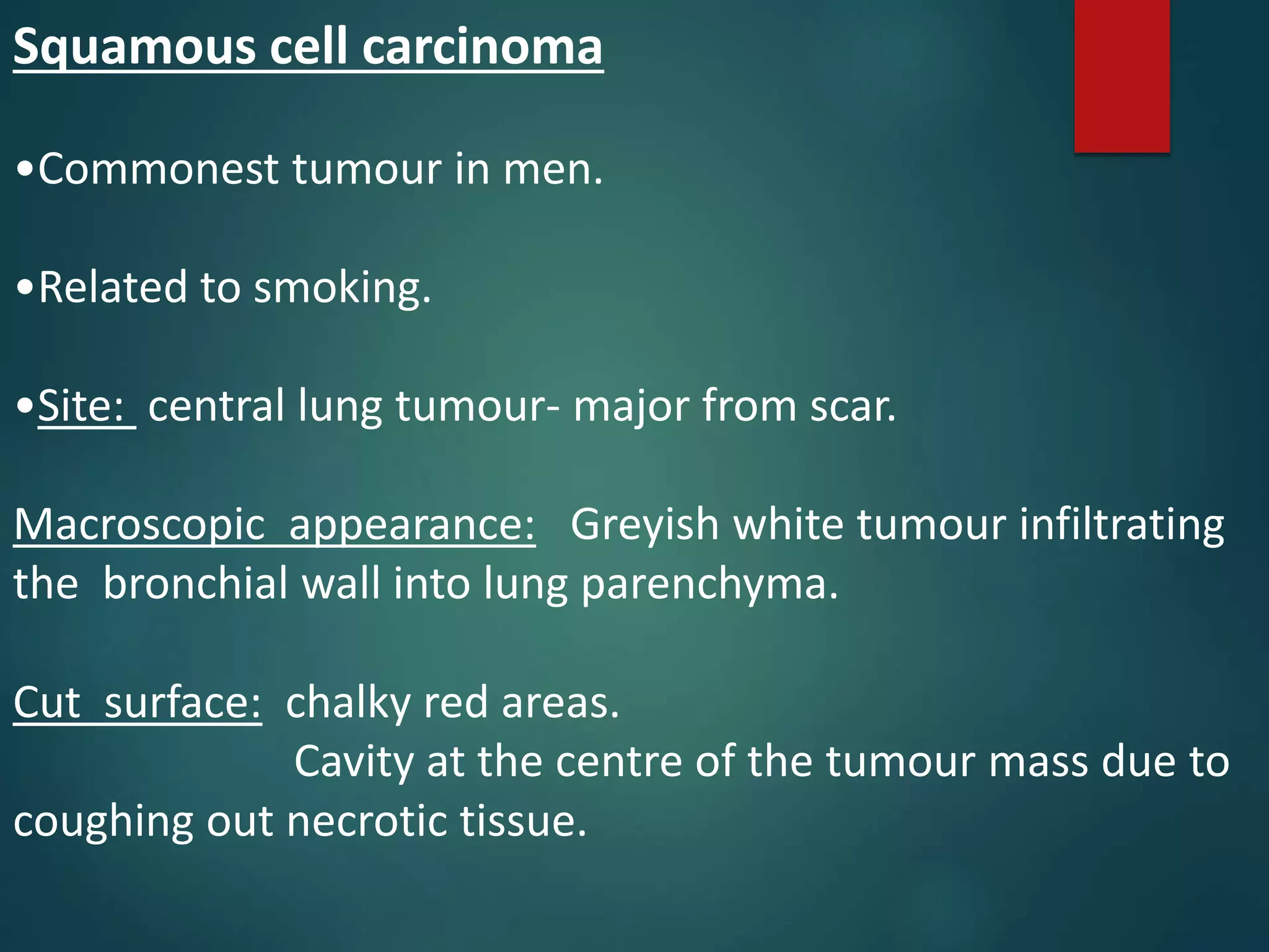 Squamous cell carcinoma | PPTX