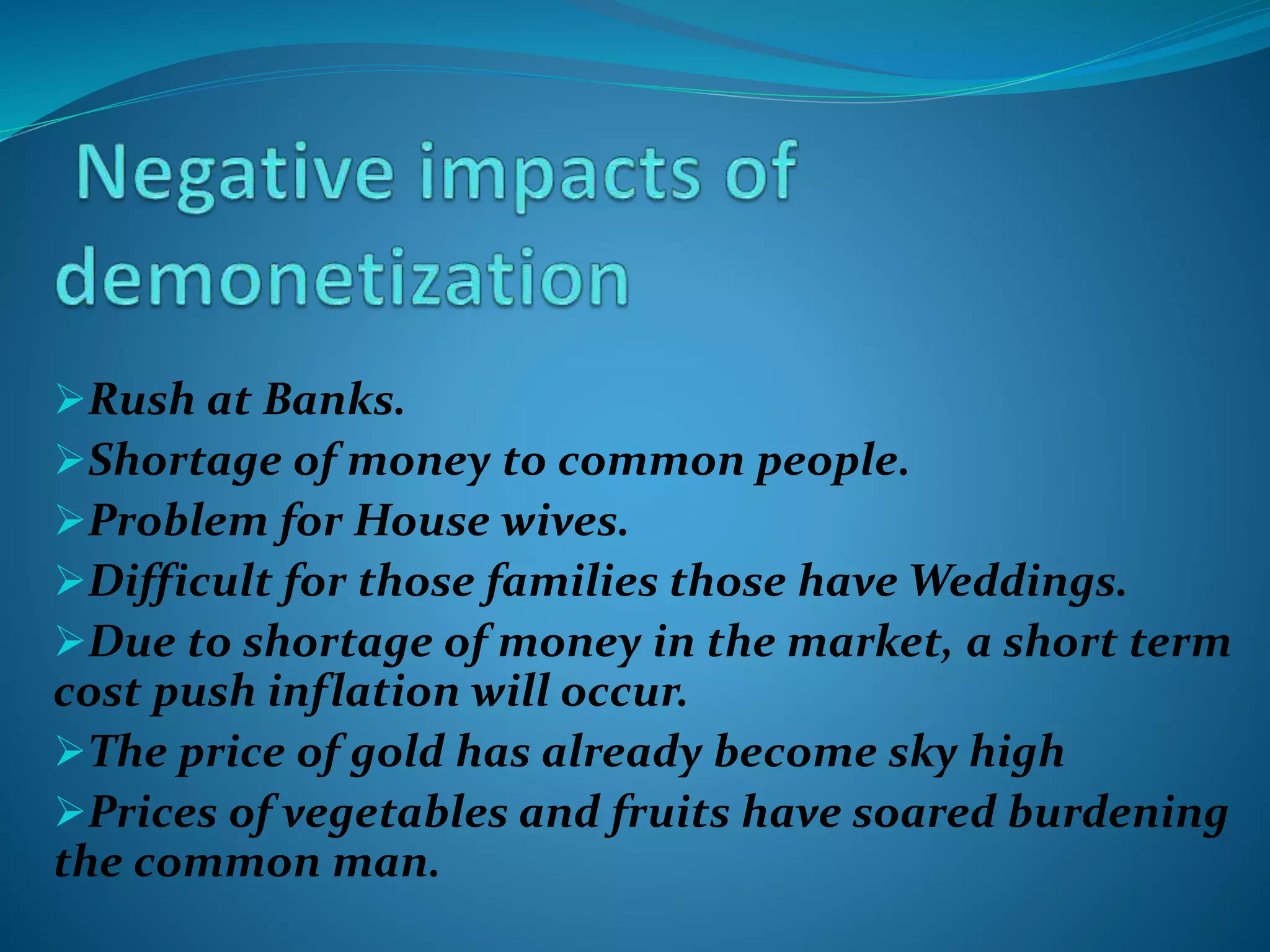 Demonetisation | PPT