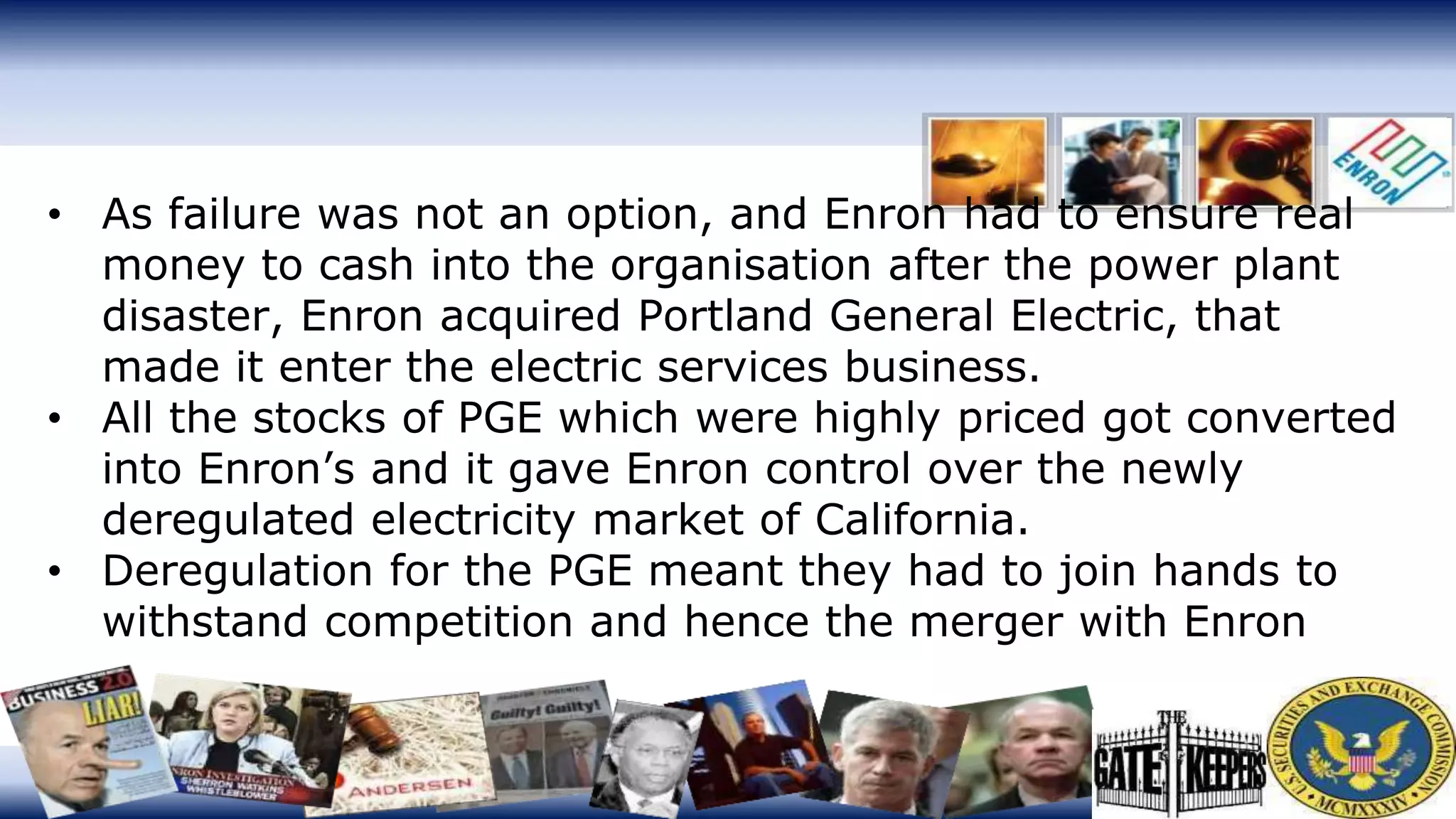 Enron Corporation - Corporate Failure | PPTX