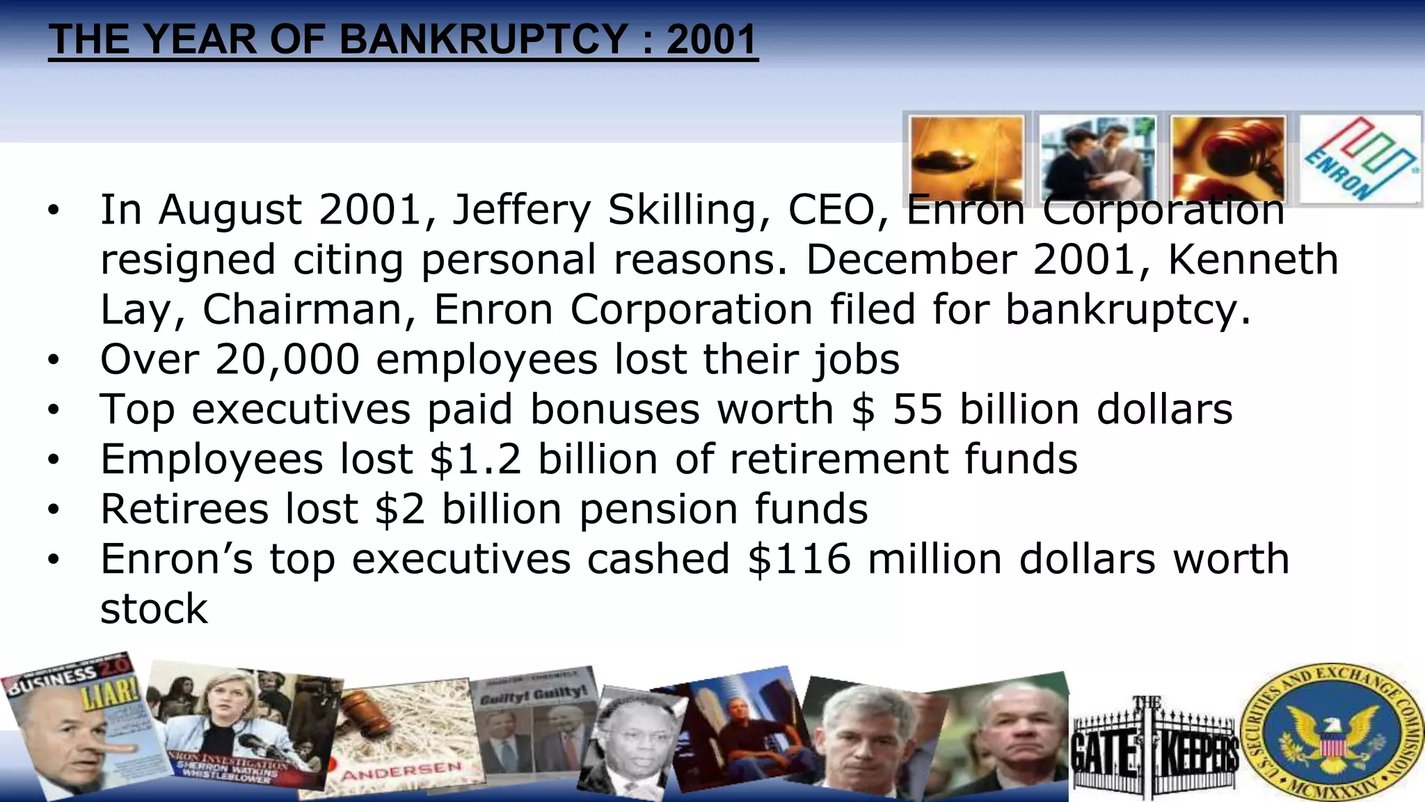 Enron Corporation - Corporate Failure | PPTX
