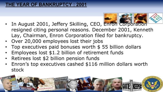 Enron Corporation - Corporate Failure | PPTX | Mergers and Acquisitions ...