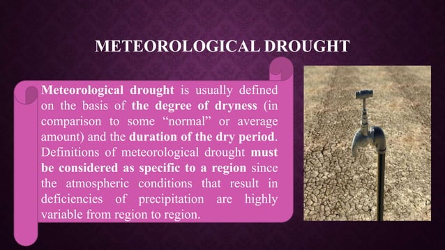 Drought | PPTX | Water Services | Home Utilities